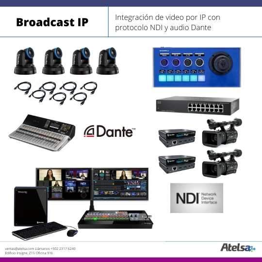 SI-BRONDI02- Solución Broadcast NDI — Protelca
